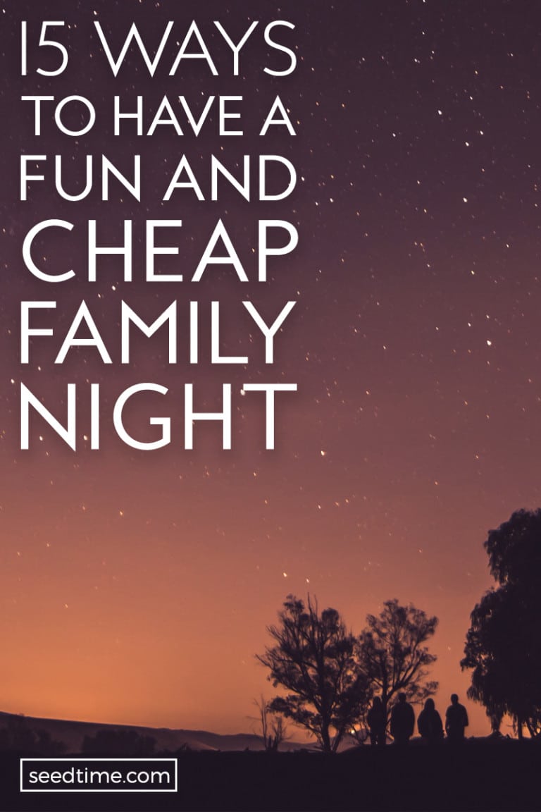 15 ways to have a Fun and Cheap Family Night