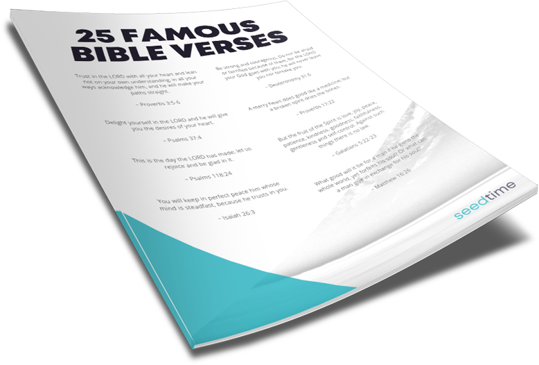 25 Famous Bible Verses (Top Scriptures On Love, Strength, Hope & More)