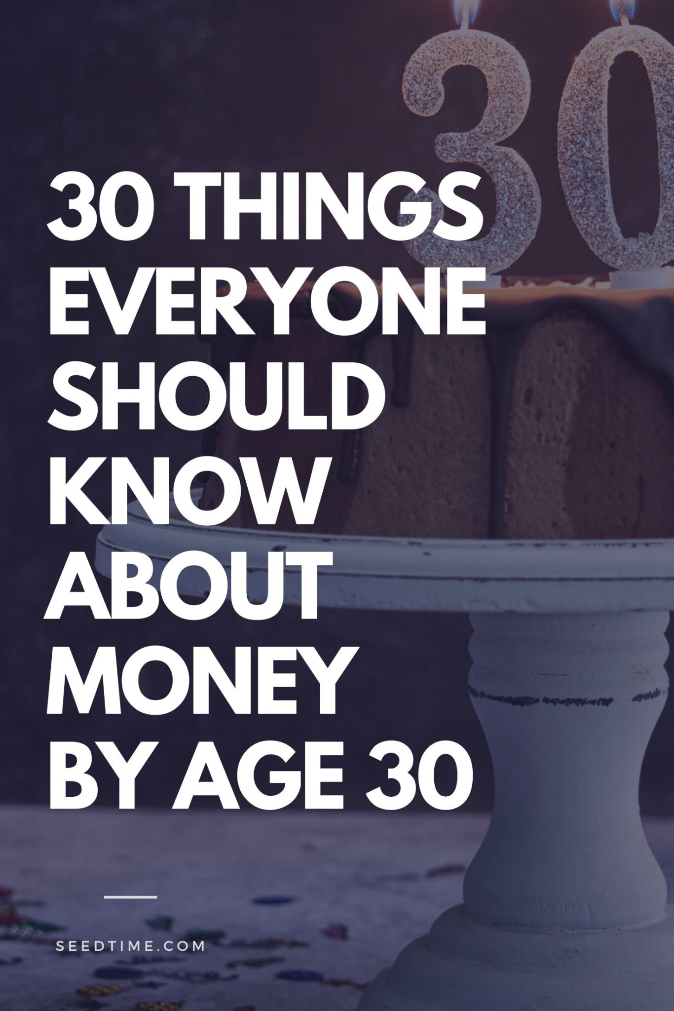 30 things EVERYONE should know about money by age 30