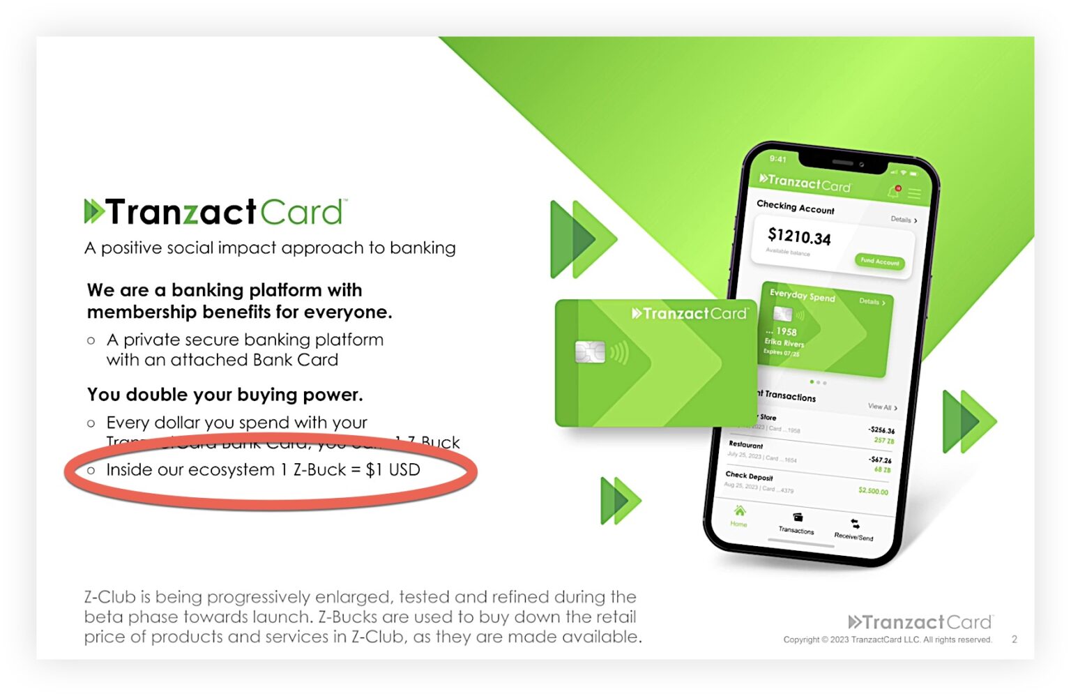The 4 red flags of the Tranzact debit card