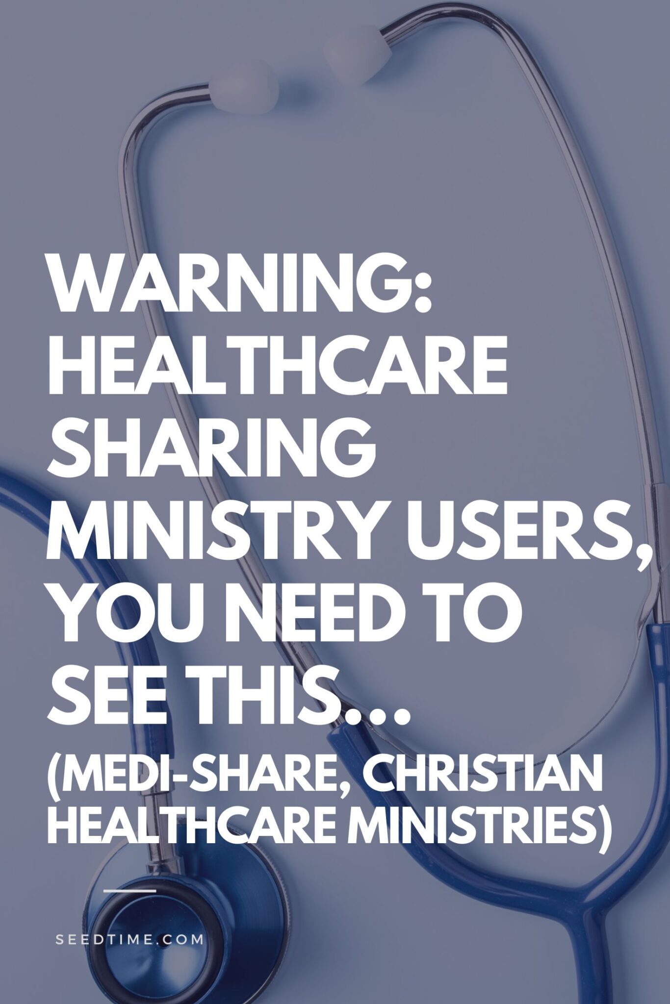 WARNING: healthcare sharing ministry users, you need to see this…