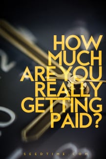 How to calculate your real hourly wage